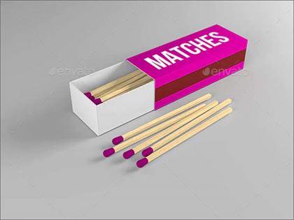 12+ Matches Mockups | Free Photoshop Mockups Download